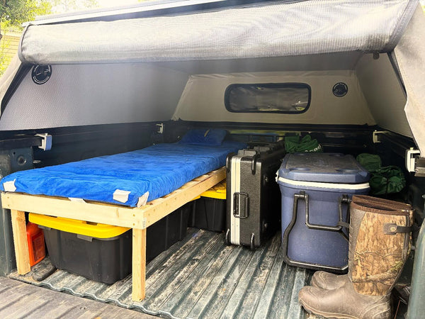 Inflatable Bed Topper 19-25 Chevrolet Silverado 1500 Build by barrelag